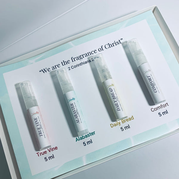 Body Mist Discovery Gift Set – Saintly Naturals